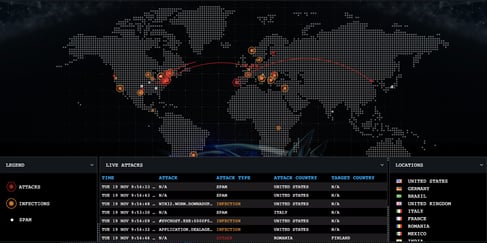 Top 8 Cyber Threat Maps To Track Cyber Attacks