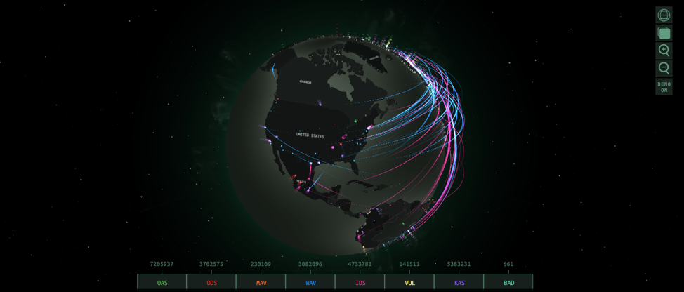 Top 8 Cyber Threat Maps To Track Cyber Attacks